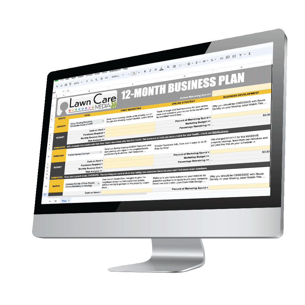 Lawn Care Business Planner – Lawn Care Media